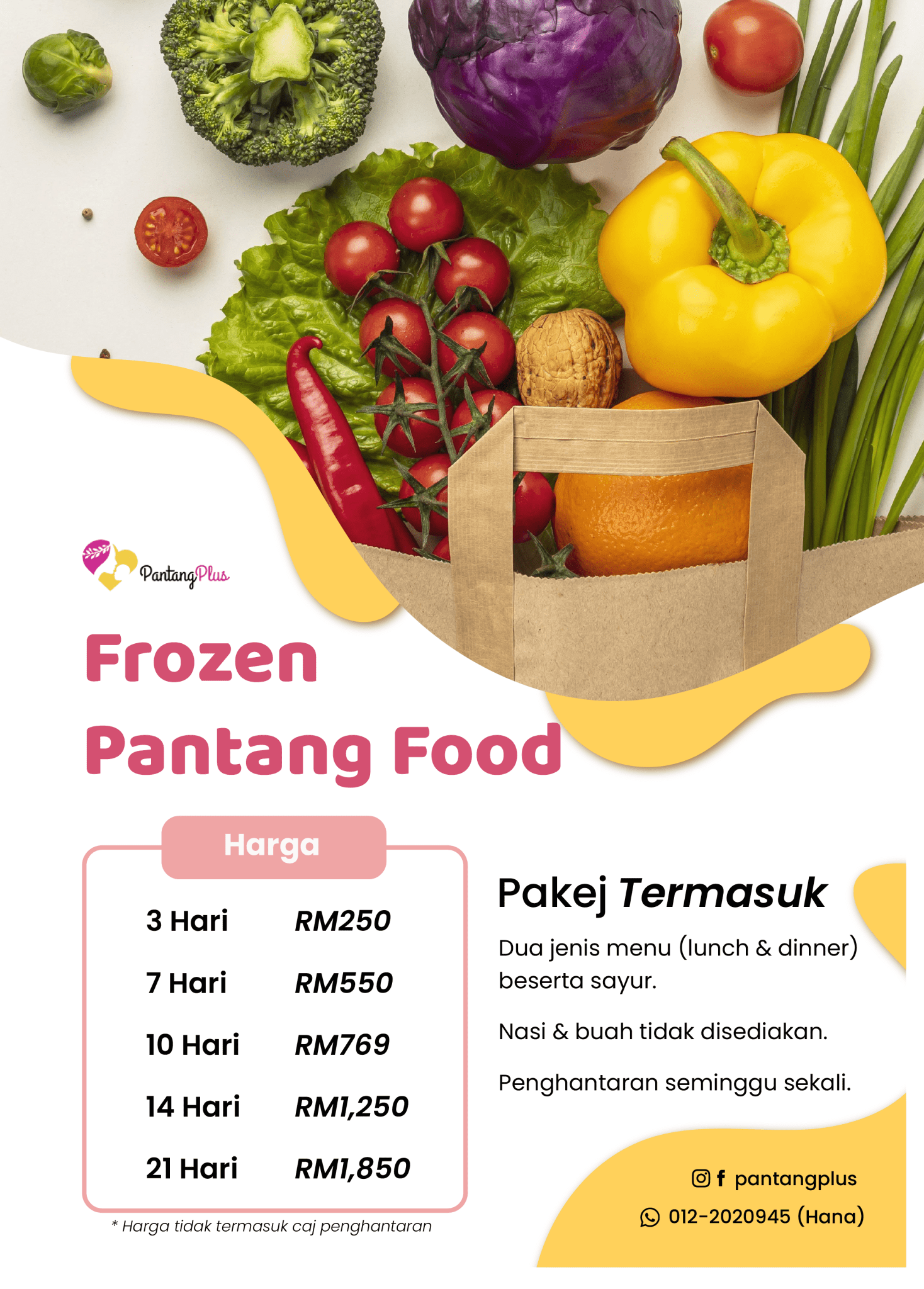 Delivery Makanan Berpantang