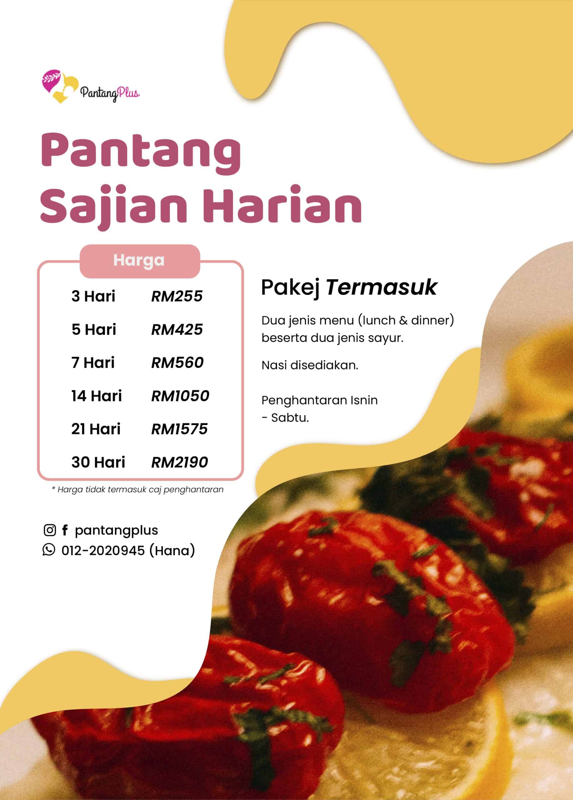 Delivery Makanan Berpantang